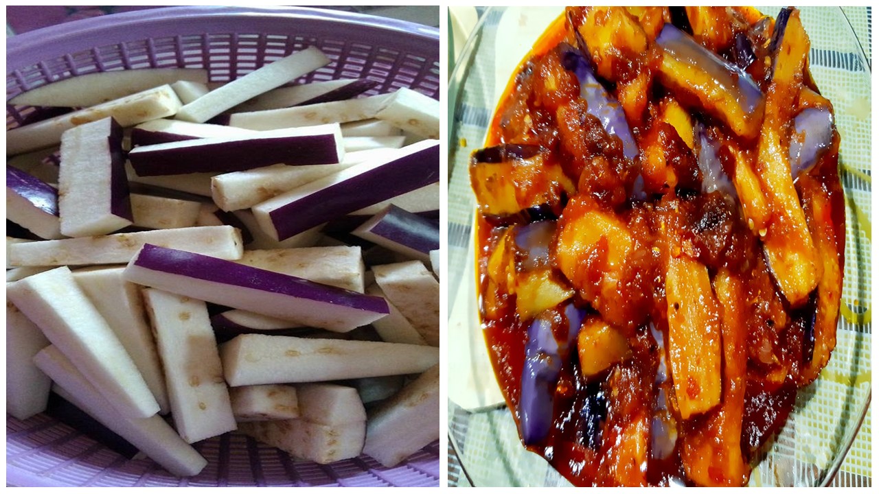 Resepi Terung Masak Sweet Sour - Akak Pesan