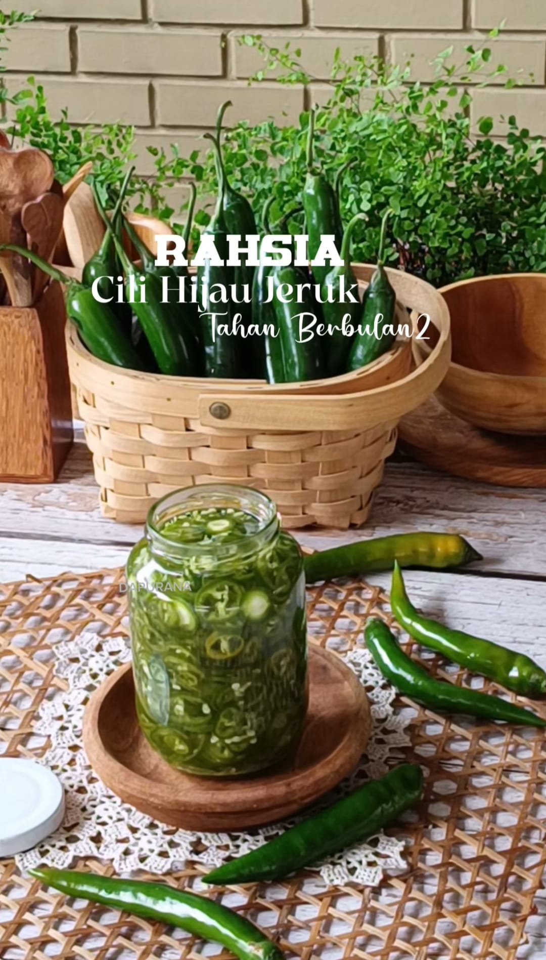 Resepi Cili Jeruk Homemade Mudah & Tahan Lama